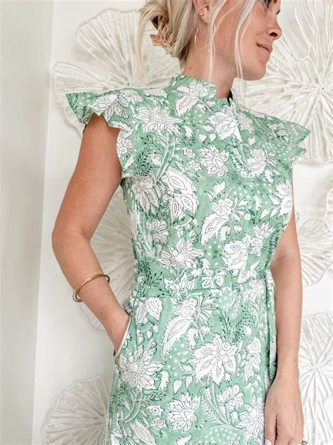 The Diana Block Print Maxi 🚨 Final Sale 🚨 Blueheronboutique