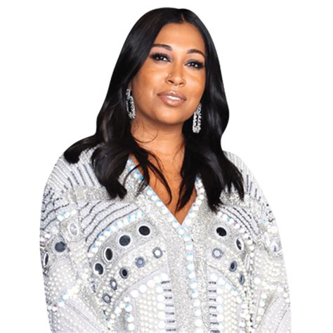 Melanie Fiona Silver Dress Cardboard Cutout Celebrity Cutouts