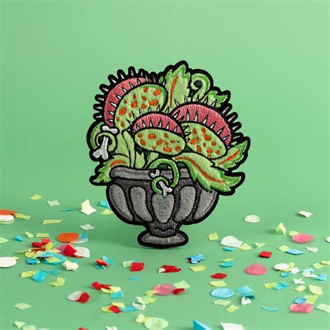 Venus Fly Trap Patch Luxcups Creative