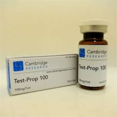 Cambridge Research Test Prop 100 Uk Muscle Supplements