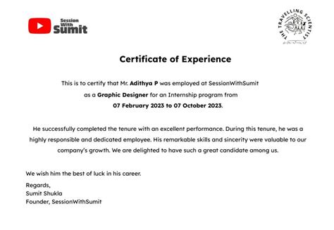 graphicdesign internship internshipcompletion sessionwithsumit
