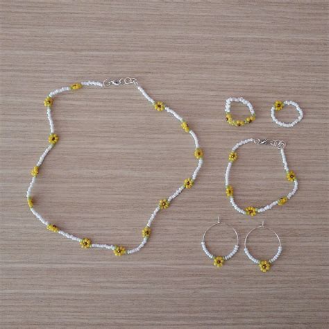 Collar Con Cuentas Gargantilla Con Cuentas Collar De Flores Collar