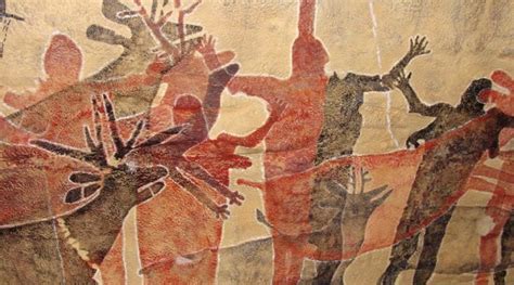 Pinturas Rupestres De Las Cuevas Pintadas De La Sierra De La Giganta