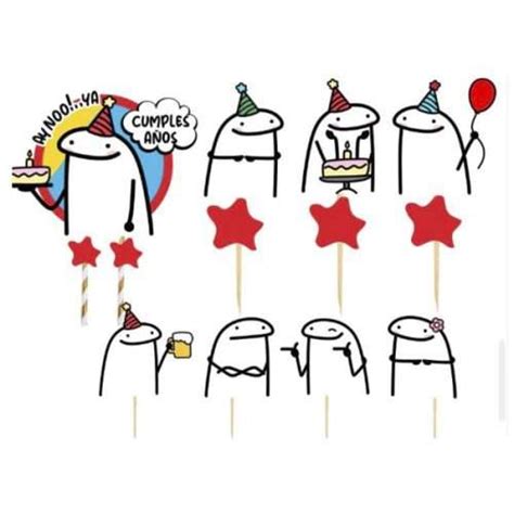 Cake Toppers De Flork Meme The Go Happy