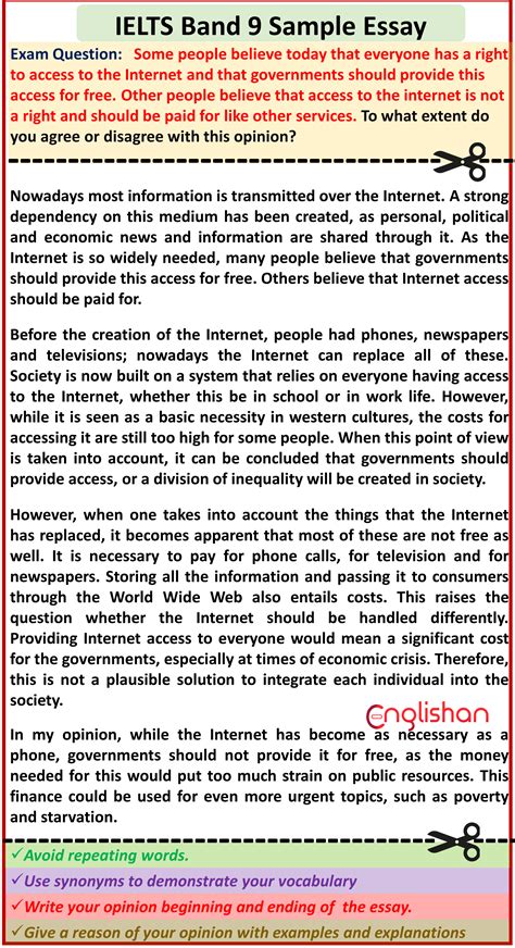 Ielts Writing Task 2 Band 9 Sample Answers Structure S1 In 2020 Vrogue