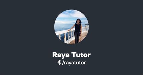 Raya Tutor Instagram Facebook Linktree