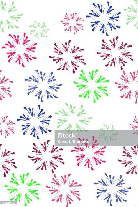 복고 스타일 완벽 한 배경 패턴입니다 포장 종이 벽지 직물 견본 벡터 일러스트입니다 가리기에 대한 스톡 벡터 아트 및 기타 이미지 Istock