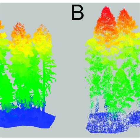 Examples Of The Two Types Of Point Clouds From A Mobile Laser