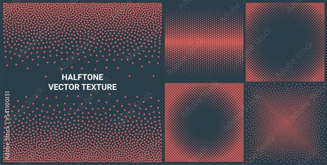 Vector Halftone Pattern Texture Gradient Screen Background Half Tone Dot Texture Gradation