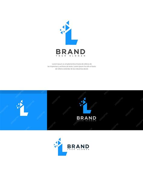 Premium Vector L Letter Logo Icon Brand Identity Sign L Letter Symbol