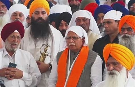 Haryana Cm Defends Formation Of Separate Gurdwara Management Panel Nation