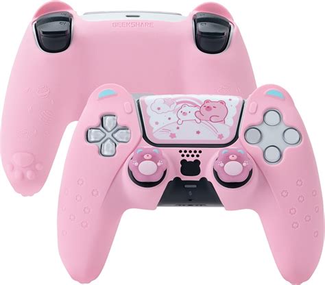 Playvital Cute Demon Controller Silicone Case For Ps5 Kawaii