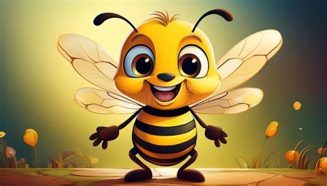 Animated Bee Stock Illustration Illustration Of Animated 367487983