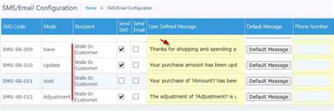 Sending Automatic SMS Email In Nimbus Nimbus Support