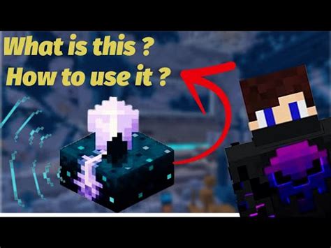 How To Use Calibrated Sculk Sensor Full Detail YouTube