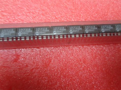10 x pic12ce518 04i p microchip 8 bit mcu 4mhz 768b dip8 pictures of my