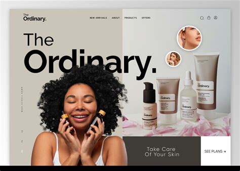 new ui design for the ordinary brand usitha rupasinghe posted on the topic linkedin