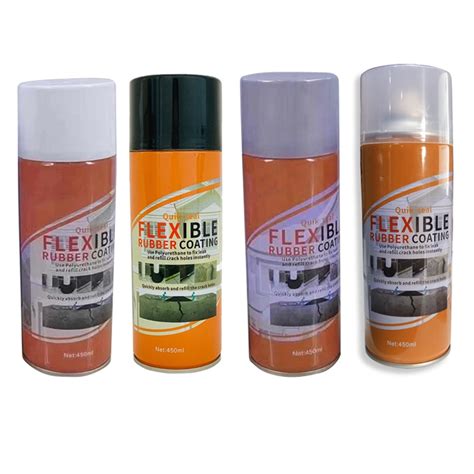 Quick Seal Flexible Rubber Coating Waterproof Spray Sealant 450ml