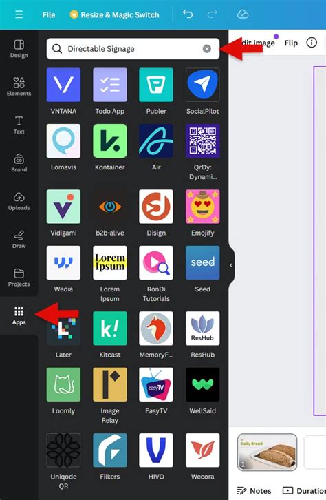 Installing The Directable App In Canva Directable Digital Signage