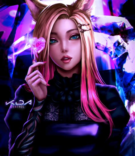 Kda Ahri Fanart Rleagueoflegends