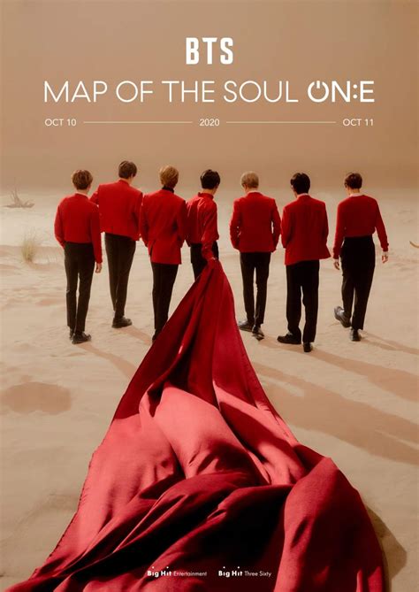 Affiche Concert Map Of The Soul One Bts Kstation Tv