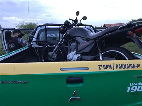 Voz De Ilha Grande Ft Recupera Moto Tomada De Assalto Em Parnaíba Pi