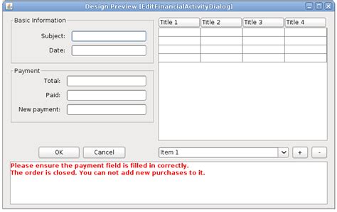 Desktop Application Can Text Area Be Used As Error Warning Notification Output User