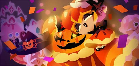Cookie Run Kingdom Halloween Update Guide New Pumpkin Pie Cookie