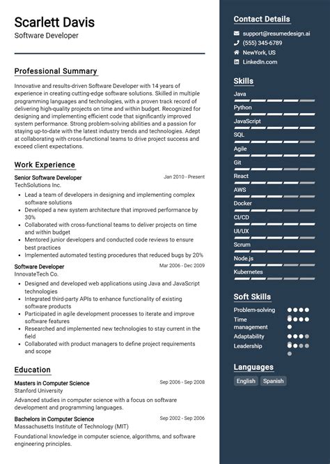 24 Api Developer Resume Examples And Templates For 2024 Resumedesignai