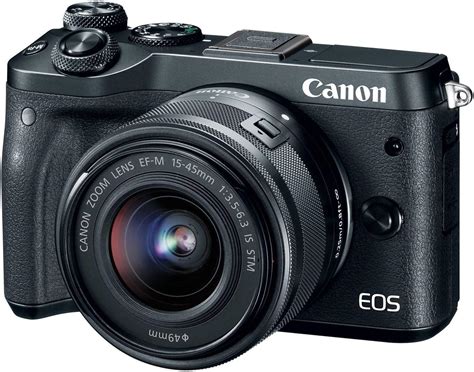 Amazon.com : Canon EOS M50 Mark II + EF-M 15-45mm is STM Kit Black ...