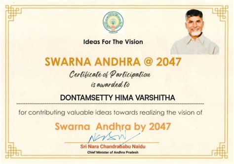 Swarnandhra2047 Vision2047 Futureofindia Sustainabledevelopment