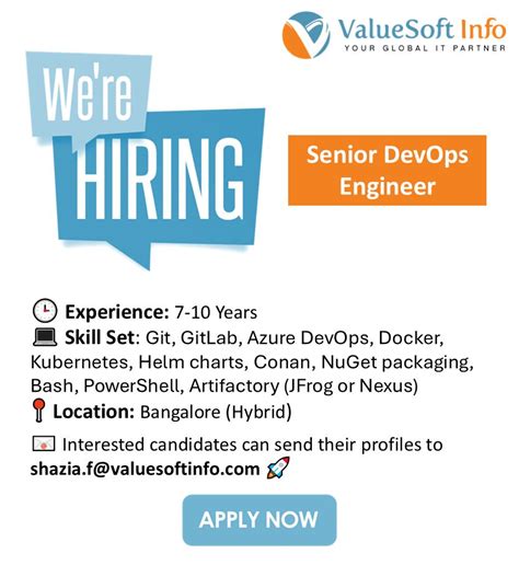 Hiring Devopsengineer Azuredevops Kubernetes Git Aws