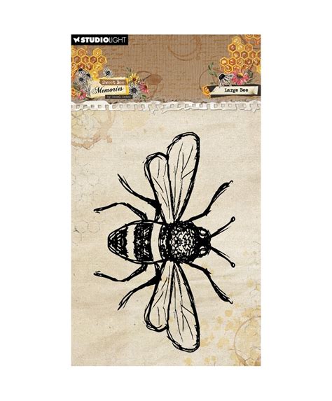 Clear Stamp Large Bee Sweet Bee Memories