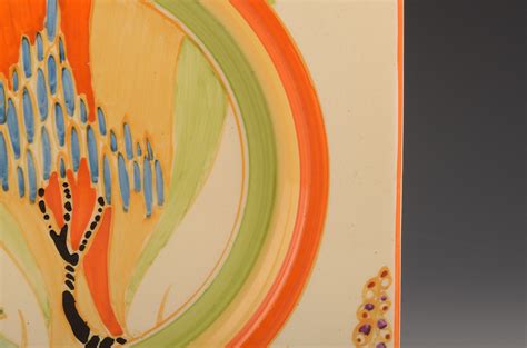 Clarice Cliff Windbells Biarritz Plate C 1933