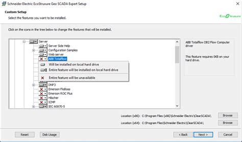 Geo Scada Expert Installation Guide Custom Setup Installing Geo