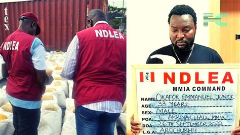 Ndlea Nabs Ex Footballer And Brazil Returnee For Drug Trafficking