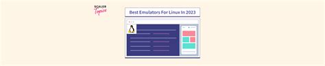 What Are The Best Emulators For Linux In Scaler Topics