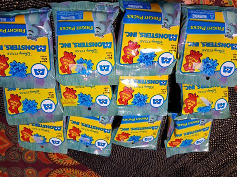 Monster Inc 12 Fright Packsunopened Hobbies And Toys Memorabilia