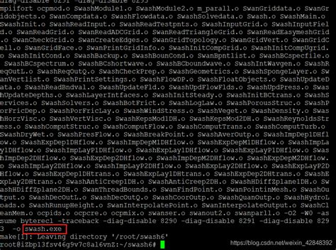 在ubuntu1804上编译swash模型swash代码 Csdn博客