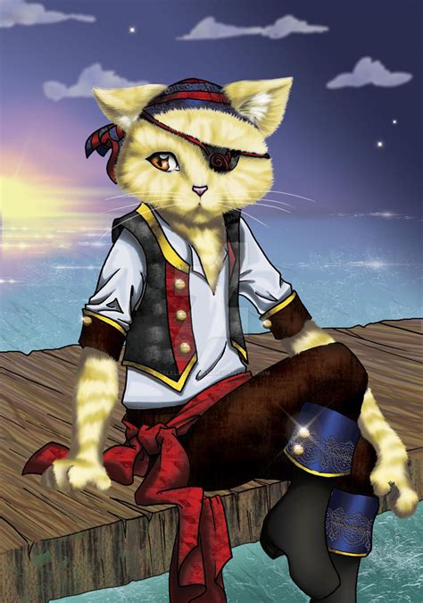 Pirate Kitty Handsome By Selflessdream On Deviantart