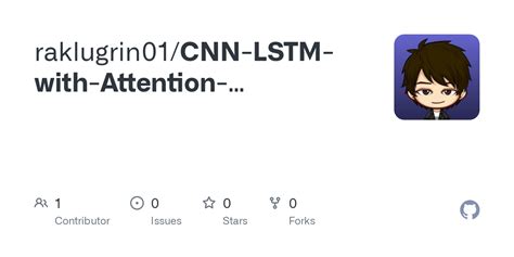 GitHub Raklugrin CNN LSTM With Attention Mechanism For SER