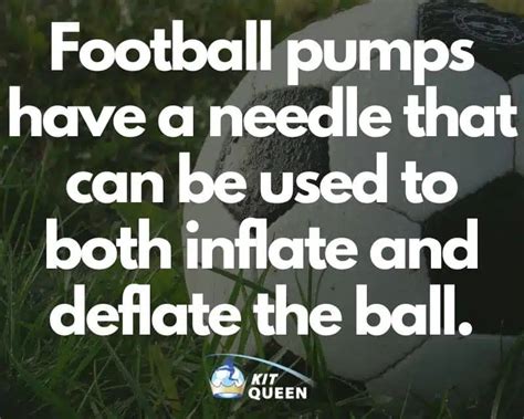 How To Deflate A Soccer Ball Fastest Method Kit Queen
