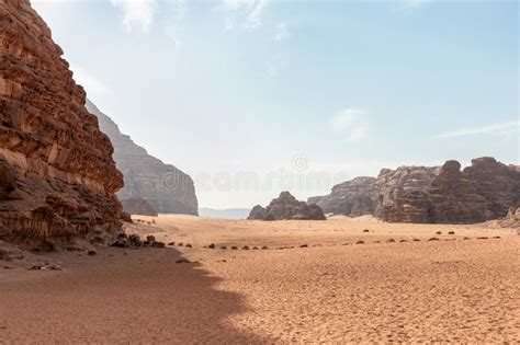 The Unforgettable Beauty Of The Vast Expanse Of The Endless Sandy Red