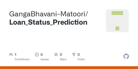 Github Gangabhavani Matooriloanstatusprediction