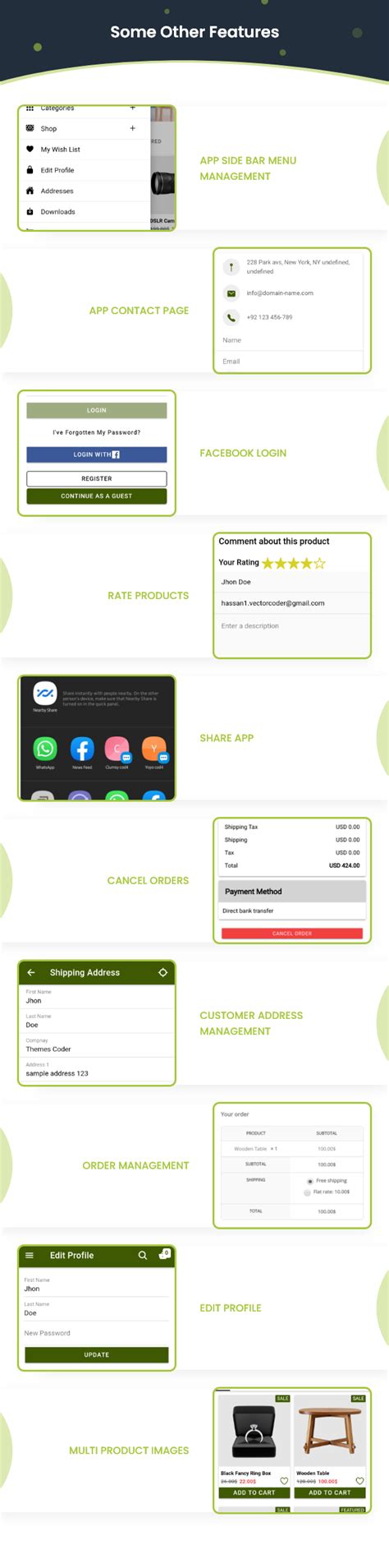 Joompaid Android Woocommerce Universal Native Android Ecommerce Store Full Mobile App 194