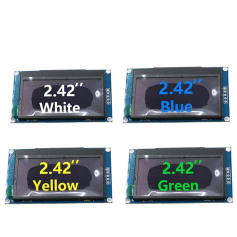 Mô đun Hiển Thị Oled 2 42 Inch 128 64 4 Chân Ssd1309 Màn Hình Lcd