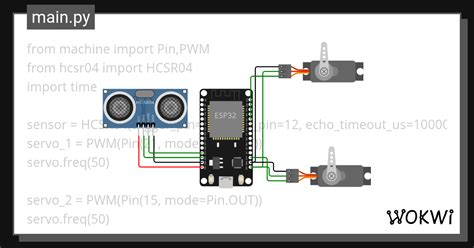 servoMotor - Wokwi ESP32, STM32, Arduino Simulator