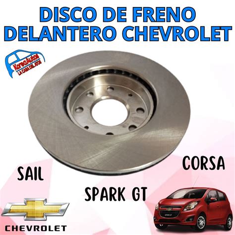 DISCO DE FRENO CHEVROLET SPARK GT SAIL CORSA