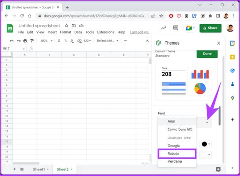 How To Change Default Font In Google Sheets Easy Ways Guiding Tech