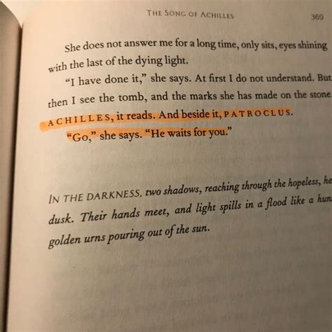 The Song Of Achilles Quotes